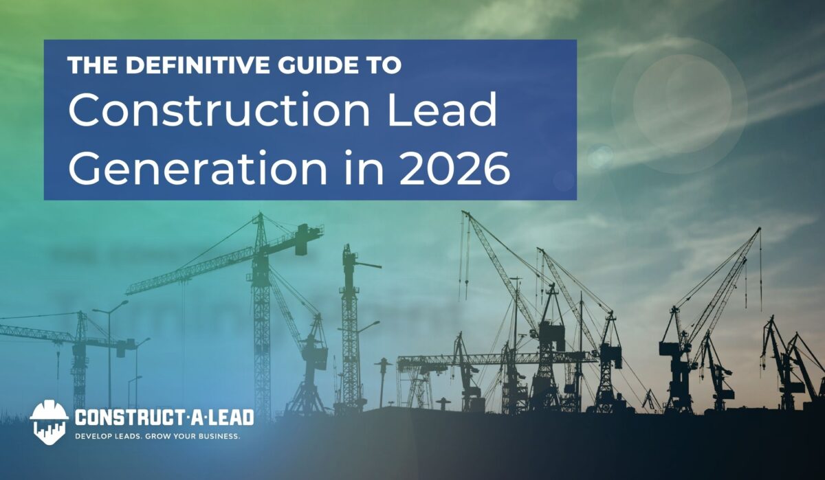 Commercial Construction Project Leads | Construct-A-Lead